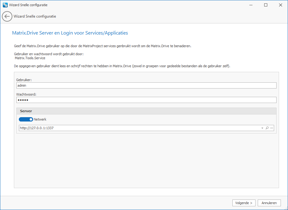 Matrix.Tools.Service | Matrix Knowledge Base