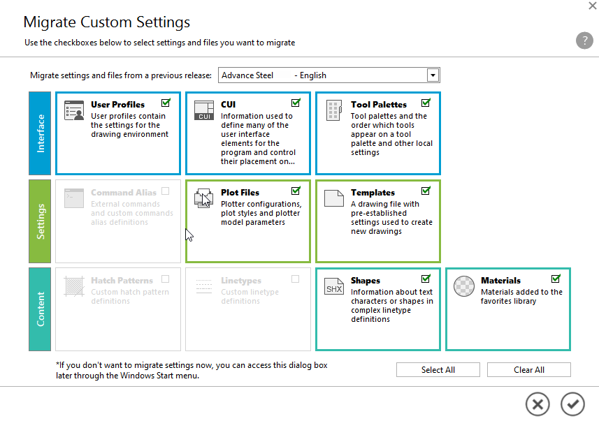 Advance Steel installatie | Matrix Knowledge Base